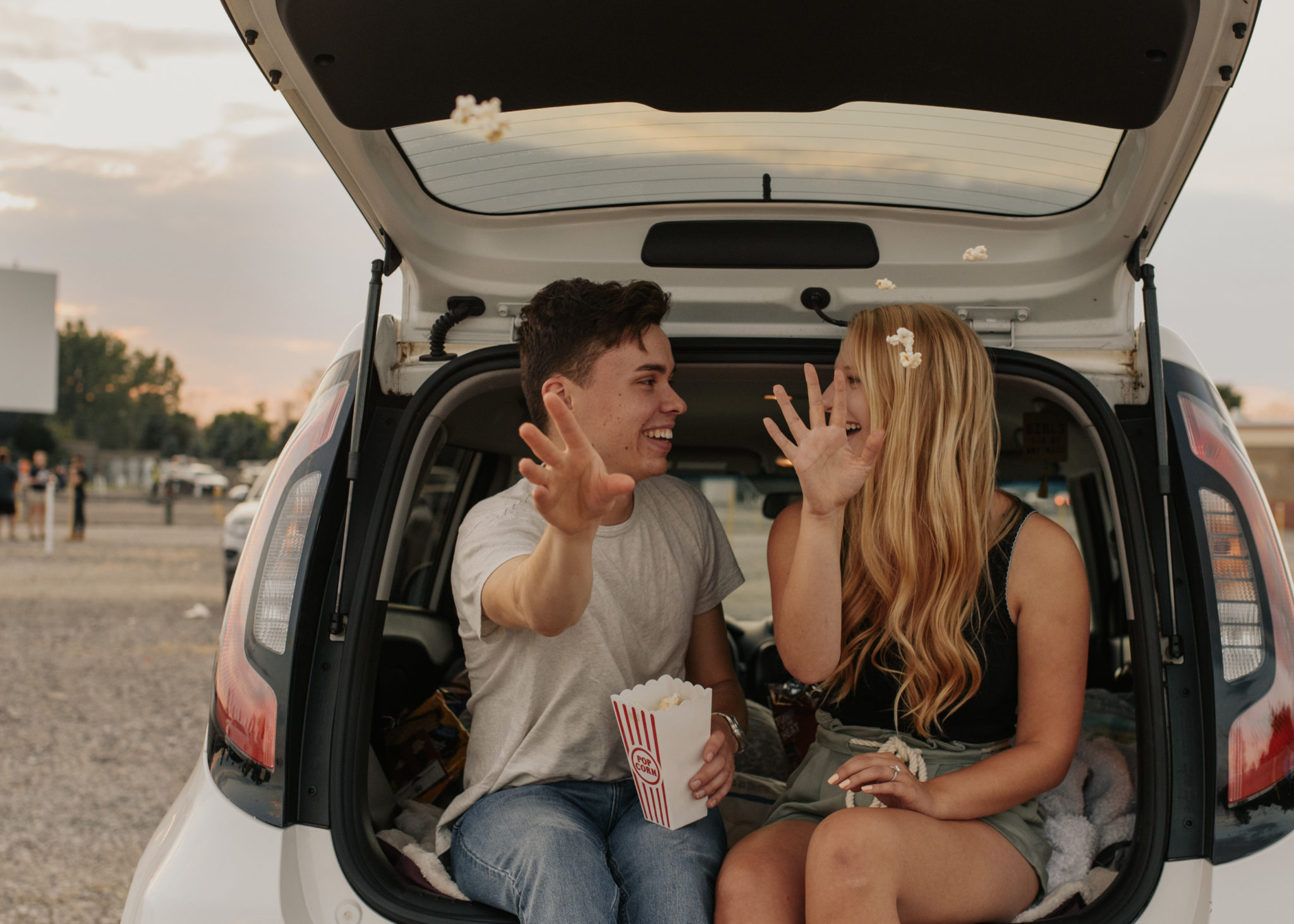 Transit Drive-In Theatre Engagement Shoot - emilywatkinsphoto.com