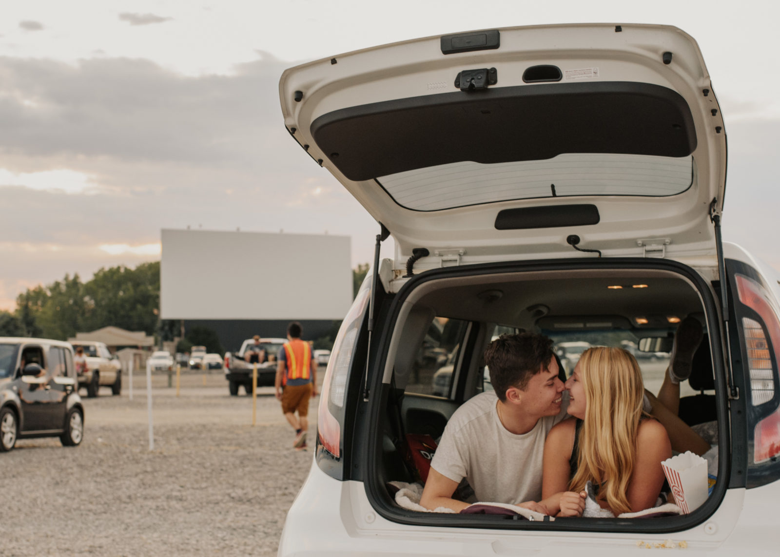 Transit Drive-In Theatre Engagement Shoot - emilywatkinsphoto.com